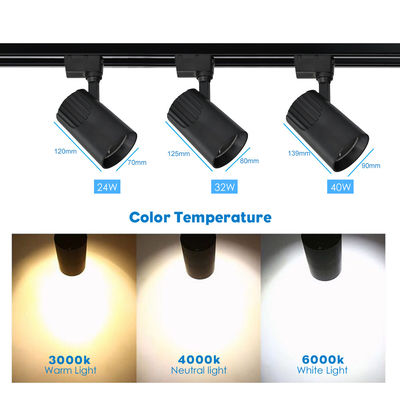 상업적 슈퍼마켓을 위한 2선 와이어 산싱 Cob 트랙 스포트라이트