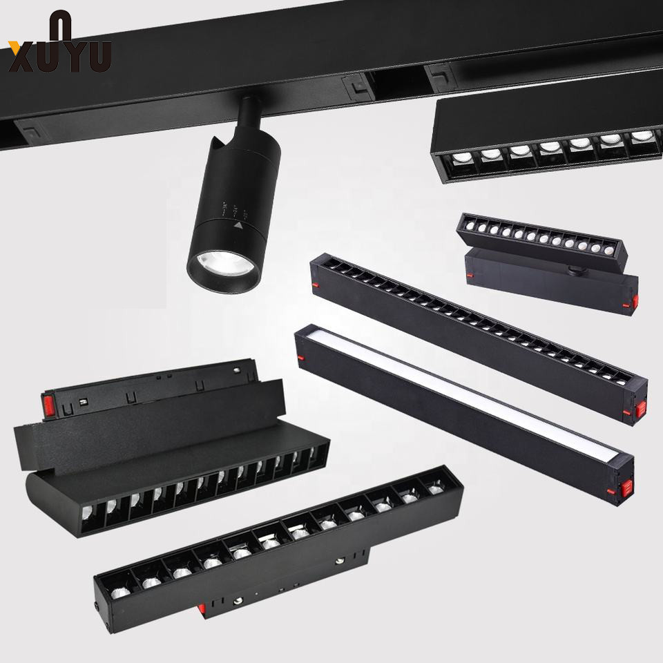 Ip20 실내 주도하는 트랙 빛 천장 선 오목한 트렉 조명